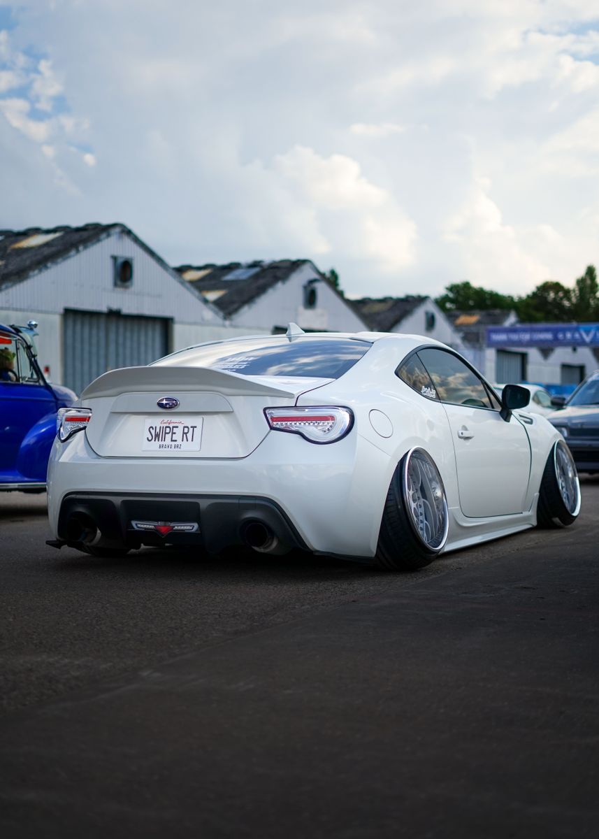 'Subaru BRZ' Poster, picture, metal print, paint by vividdepth | Displate