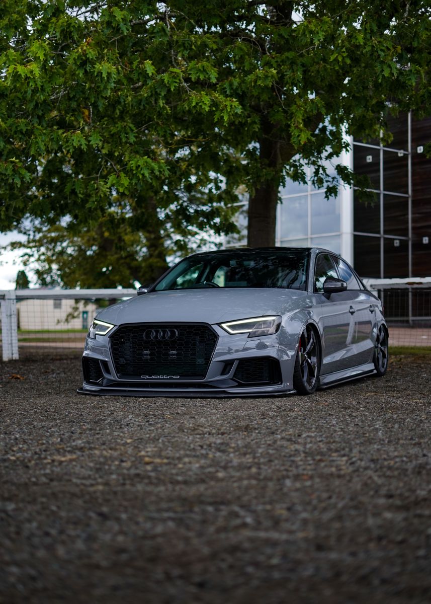'RS3 Audi ' Poster, picture, metal print, paint by vividdepth | Displate
