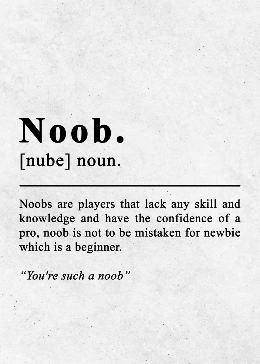 'Noob Boys Game Room' Poster, picture, metal print, paint by Game On ...