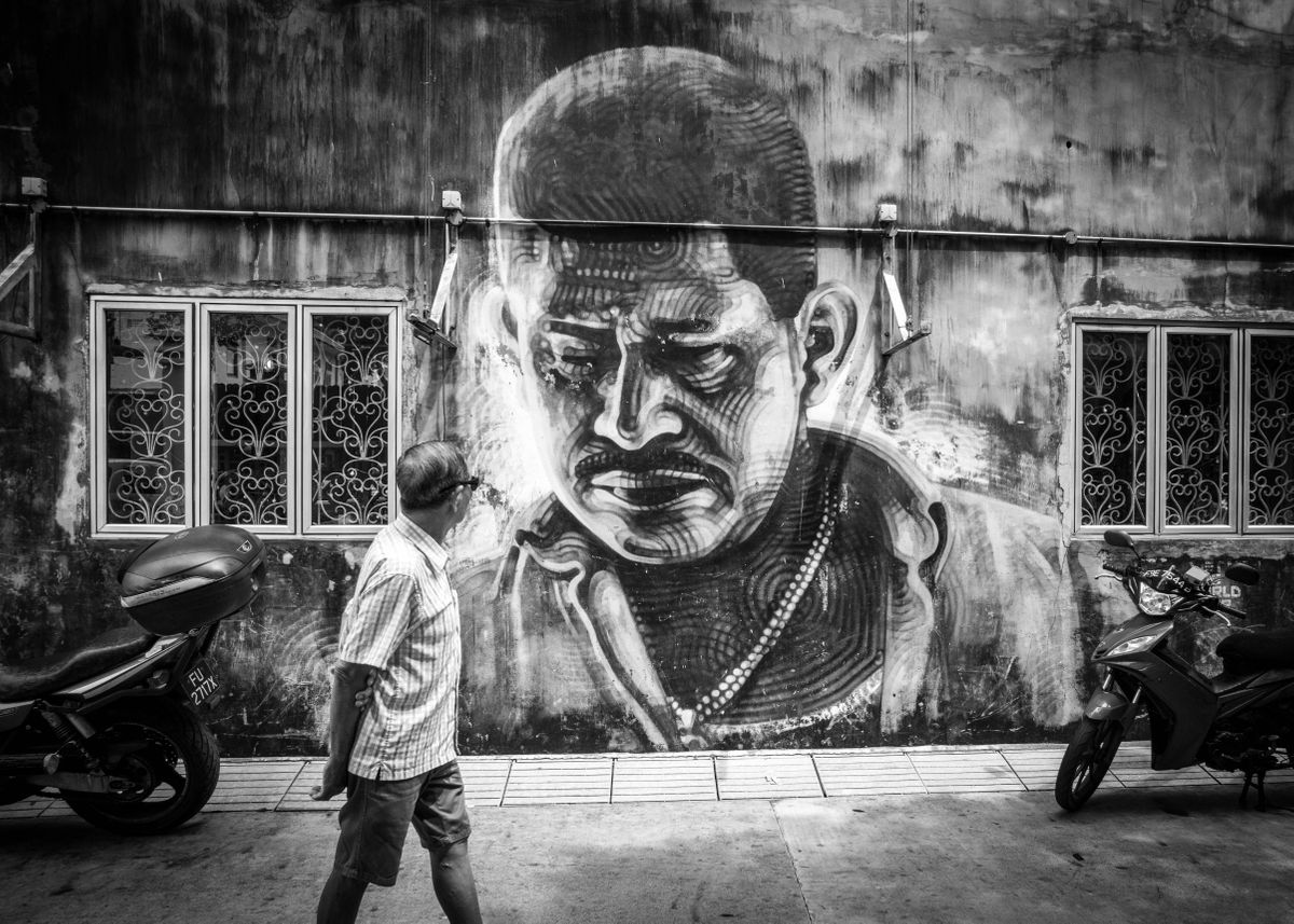 'The Face' Poster by Travelling Fatman | Displate