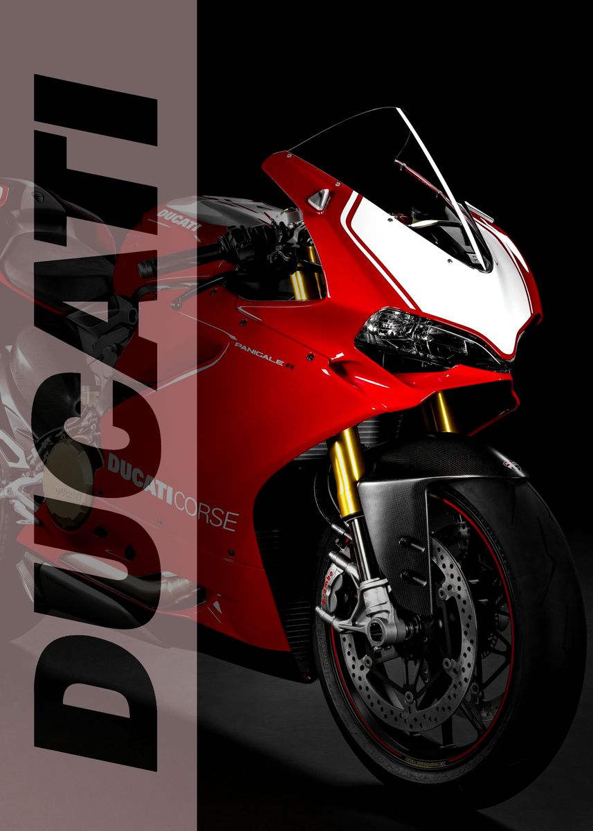 'Ducati Panigale Poster' Poster by Magadire | Displate