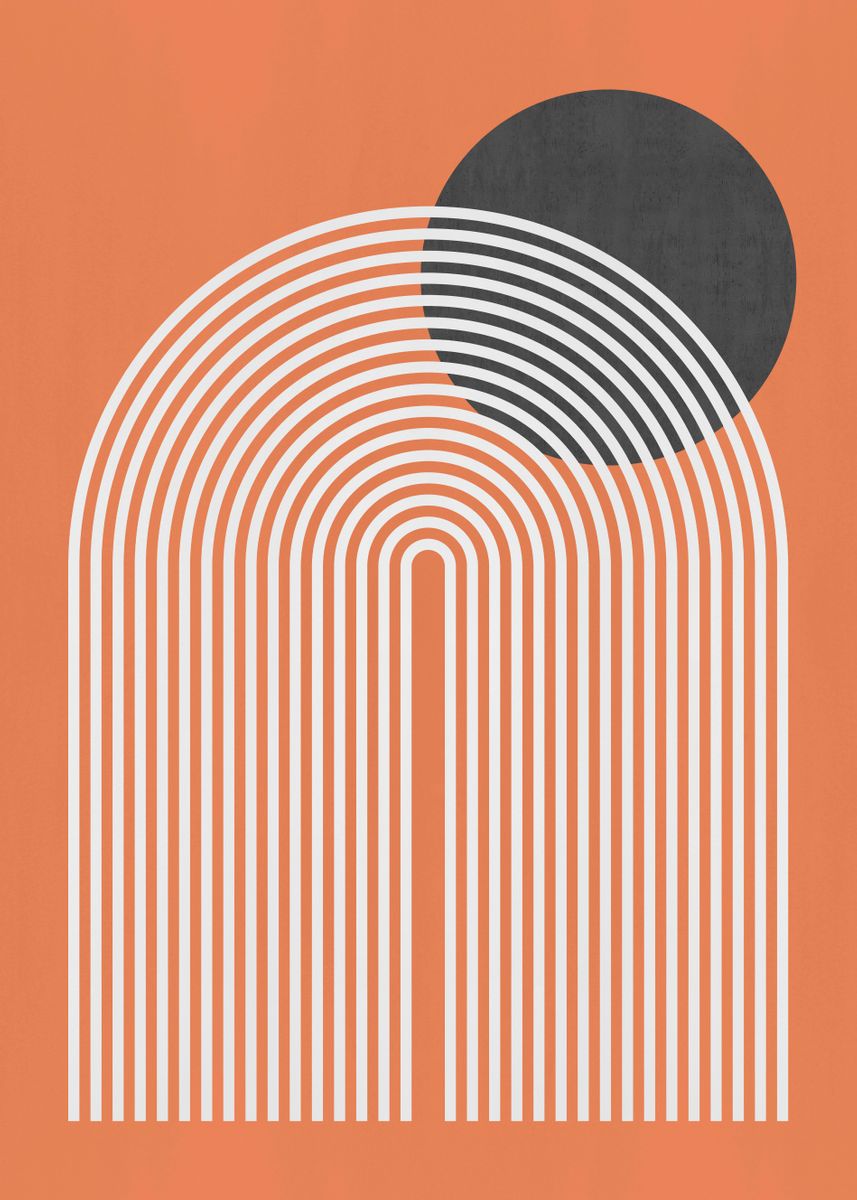 'Minimalist figures 05' Poster, picture, metal print, paint by Vitor ...