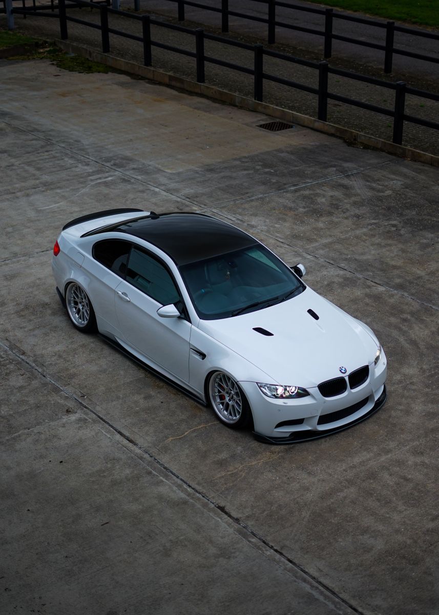 'BMW E92 M3' Poster by vividdepth | Displate
