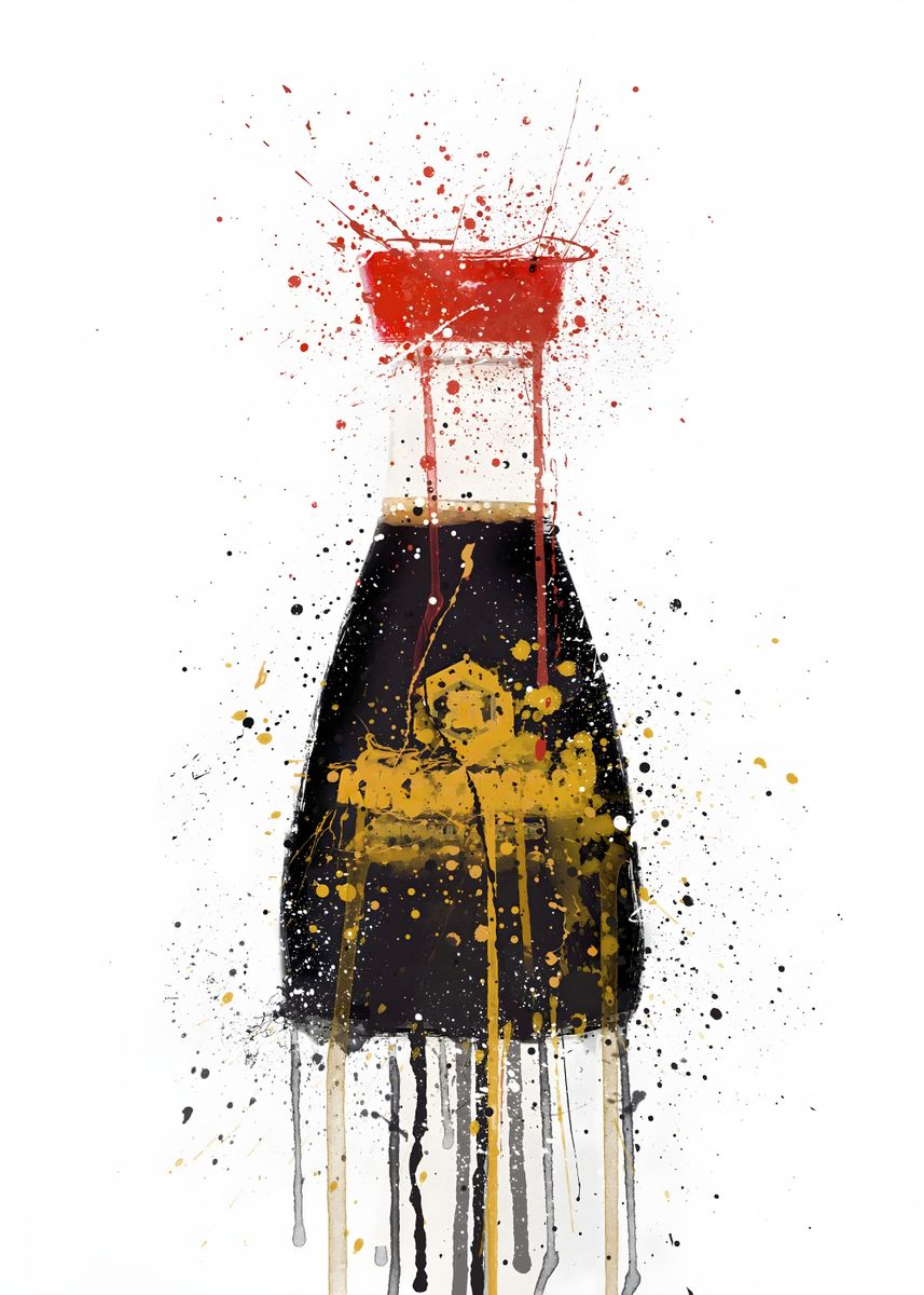 'Soy Sauce' Poster by Izu | Displate