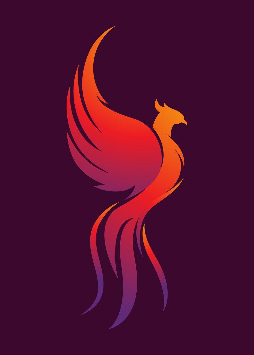 'Greatest Fire BIrd 5' Poster by My Legion | Displate