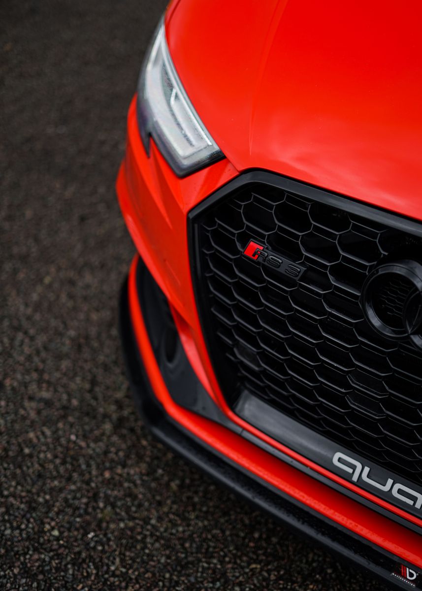 'RS3 Audi' Poster, picture, metal print, paint by vividdepth | Displate