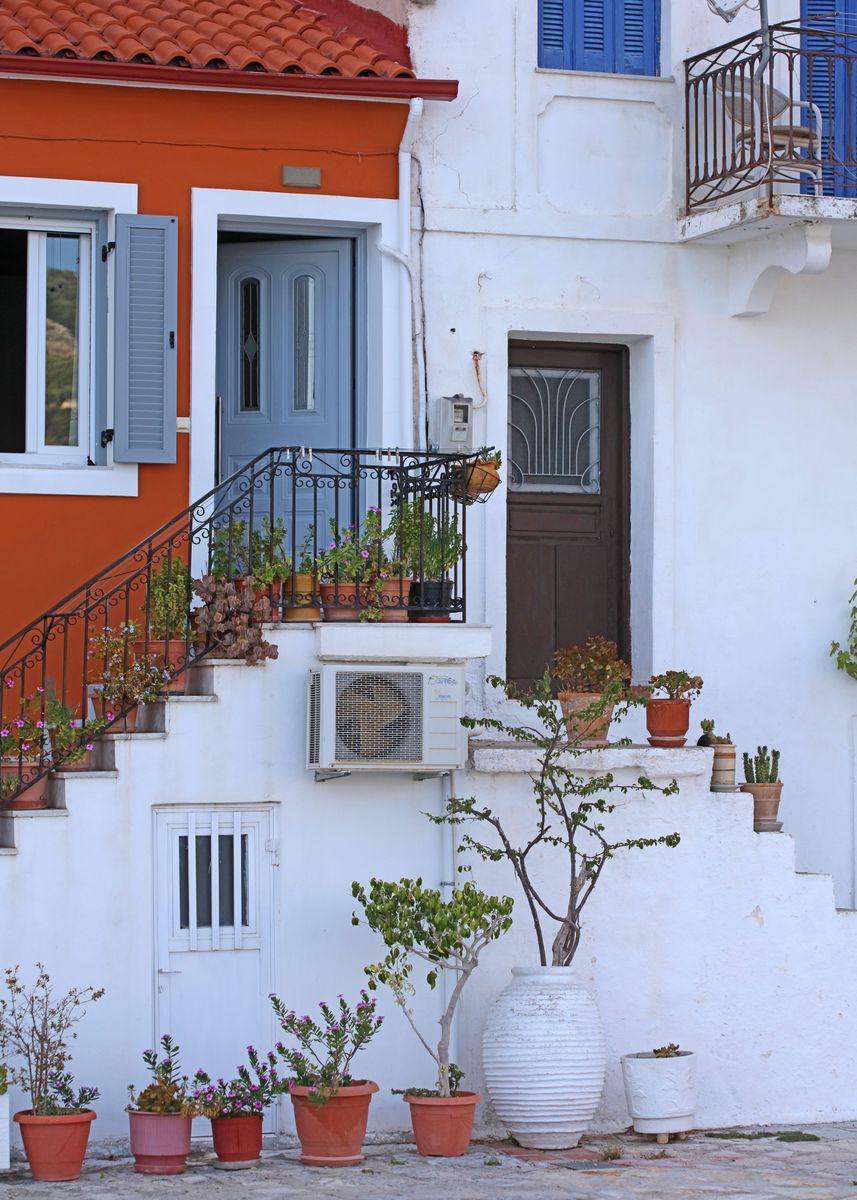 'Parga city travel Greece' Poster by BakalaeroZz Photography | Displate