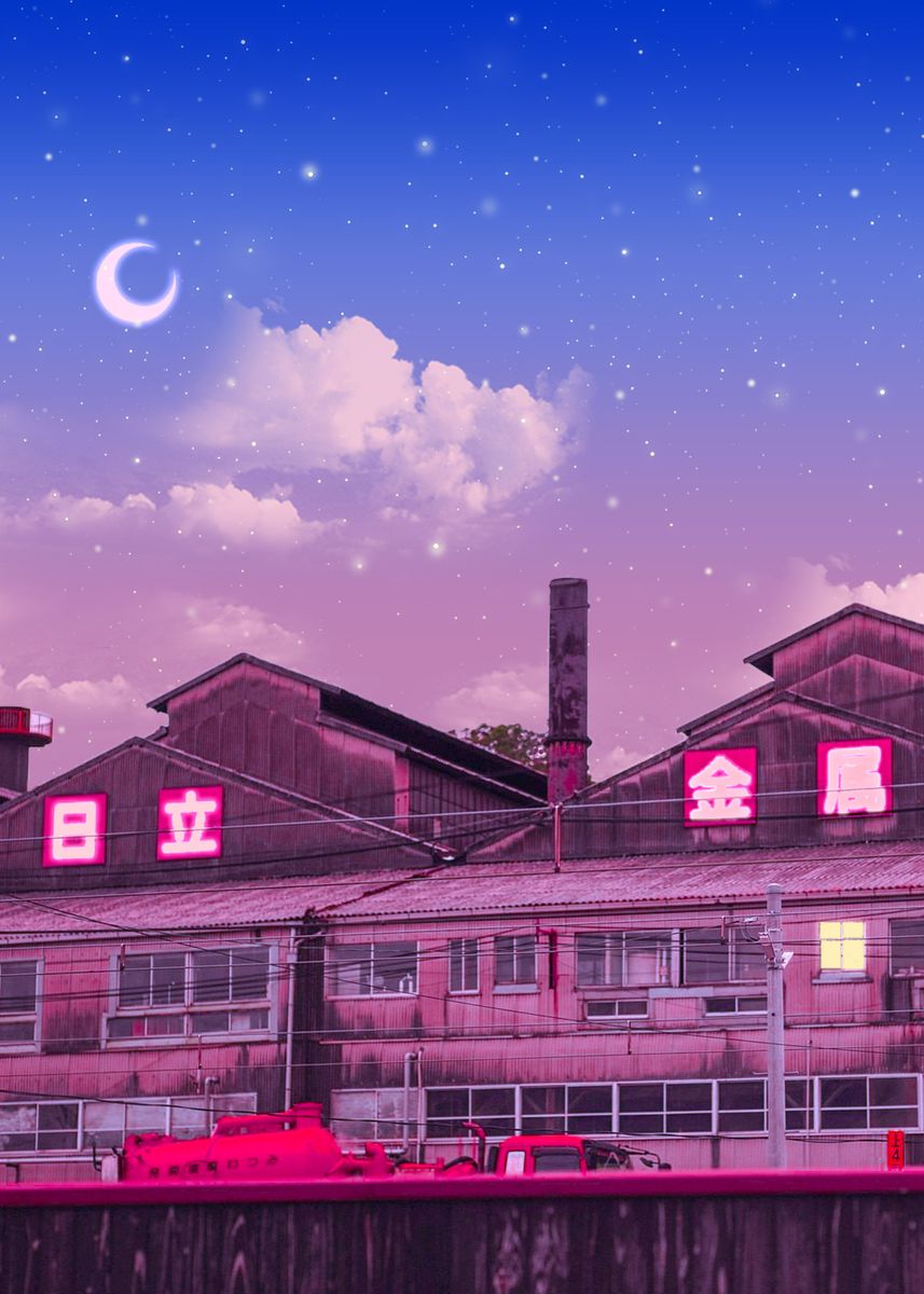 'Dream Factory' Poster, picture, metal print, paint by Moga Alin | Displate