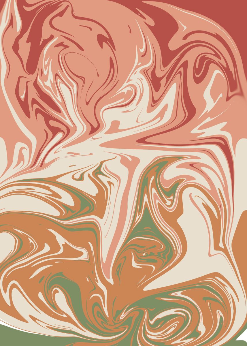 'ABSTRACT AESTHETIC GRAFF' Poster, picture, metal print, paint by ...