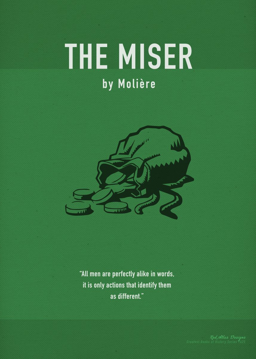 'The Miser by Moliere' Poster, picture, metal print, paint by Design ...