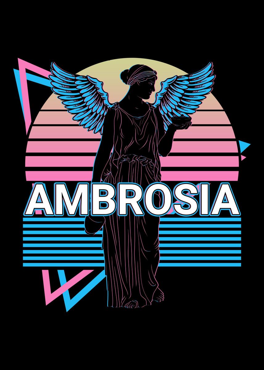 'Ambrosia Goddess Ancient G' Poster, picture, metal print, paint by ...
