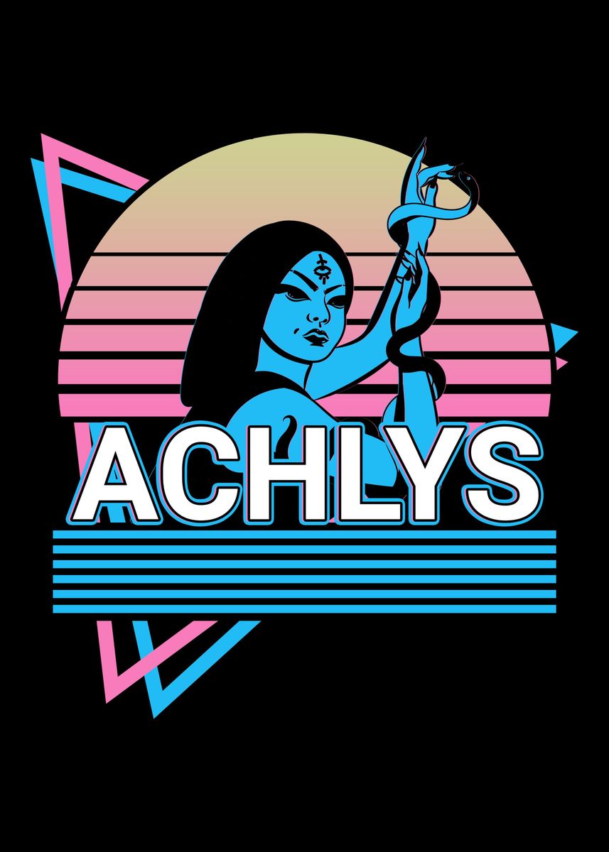 'Achlys Goddess Ancient Gre' Poster, picture, metal print, paint by ...