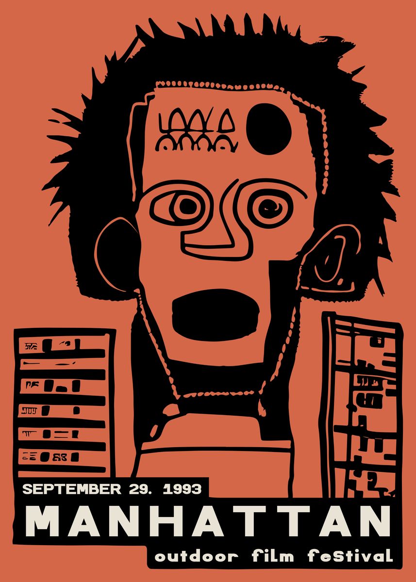 'Manhattan Film Festival' Poster by BluePinkPanther | Displate