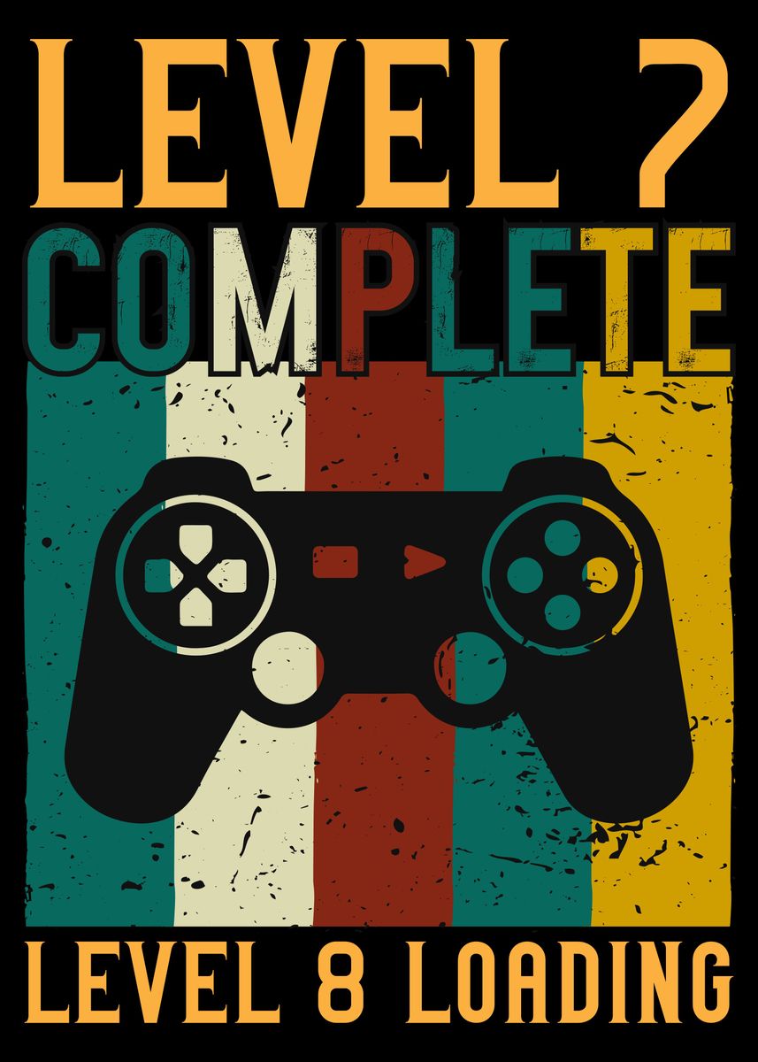 'Happy Birthday Gamer' Poster by Tracy Houston | Displate