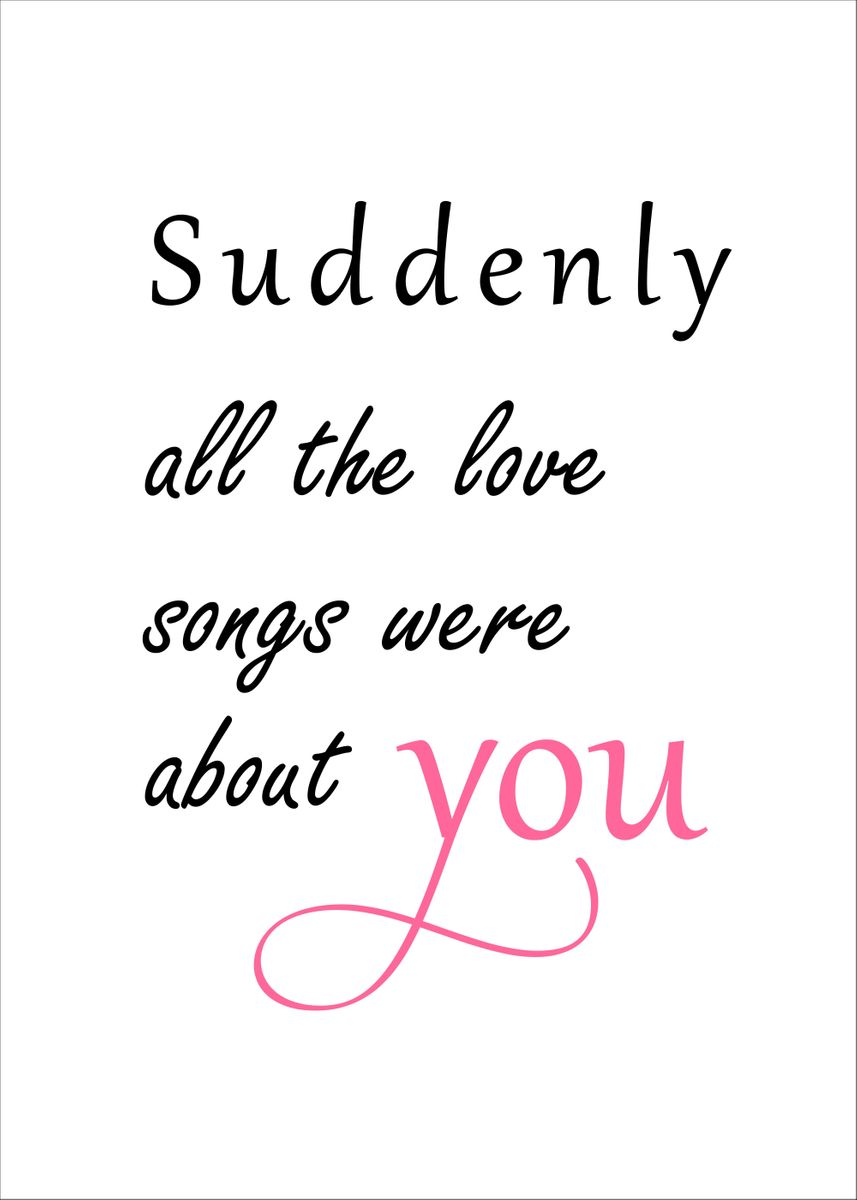 'Quote Music' Poster, picture, metal print, paint by Trending Music ...