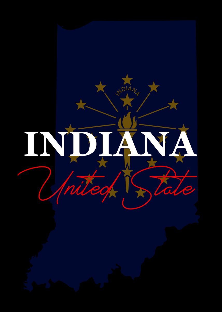 'Indiana' Poster, picture, metal print, paint by Hita Ando | Displate