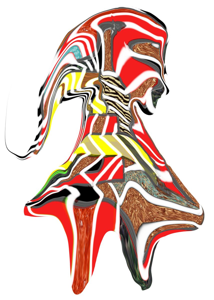 'lady color' Poster, picture, metal print, paint by muh arie | Displate