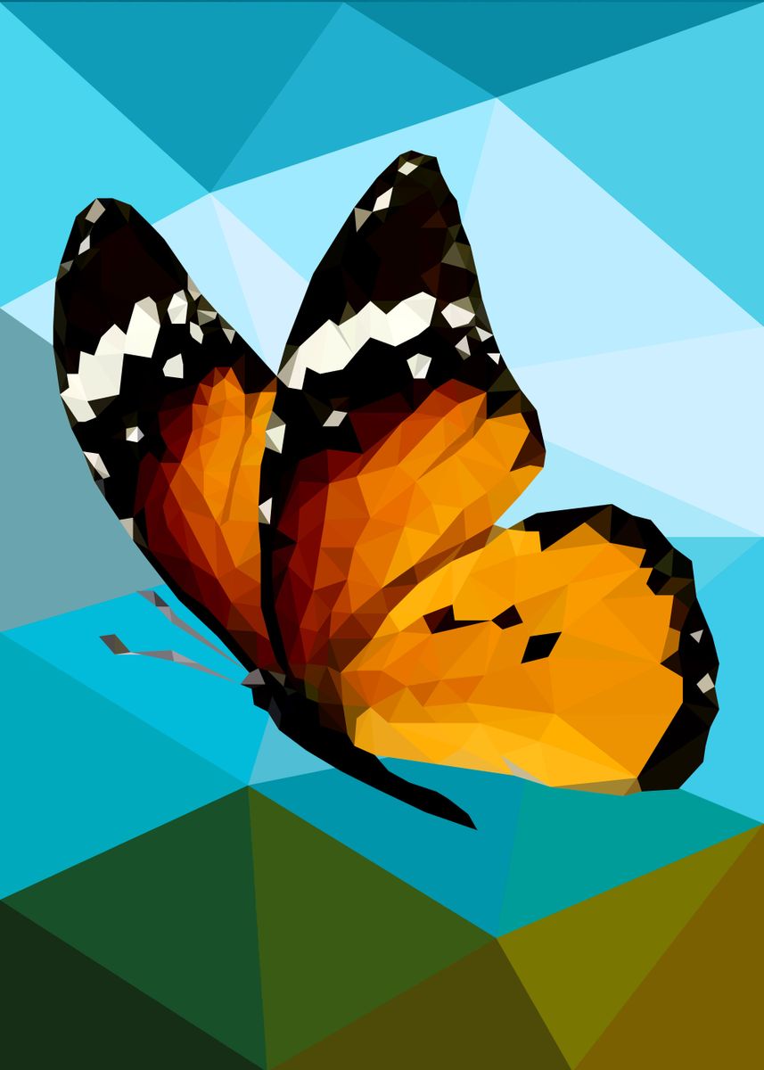 'Butterfly' Poster by toan nguyen | Displate