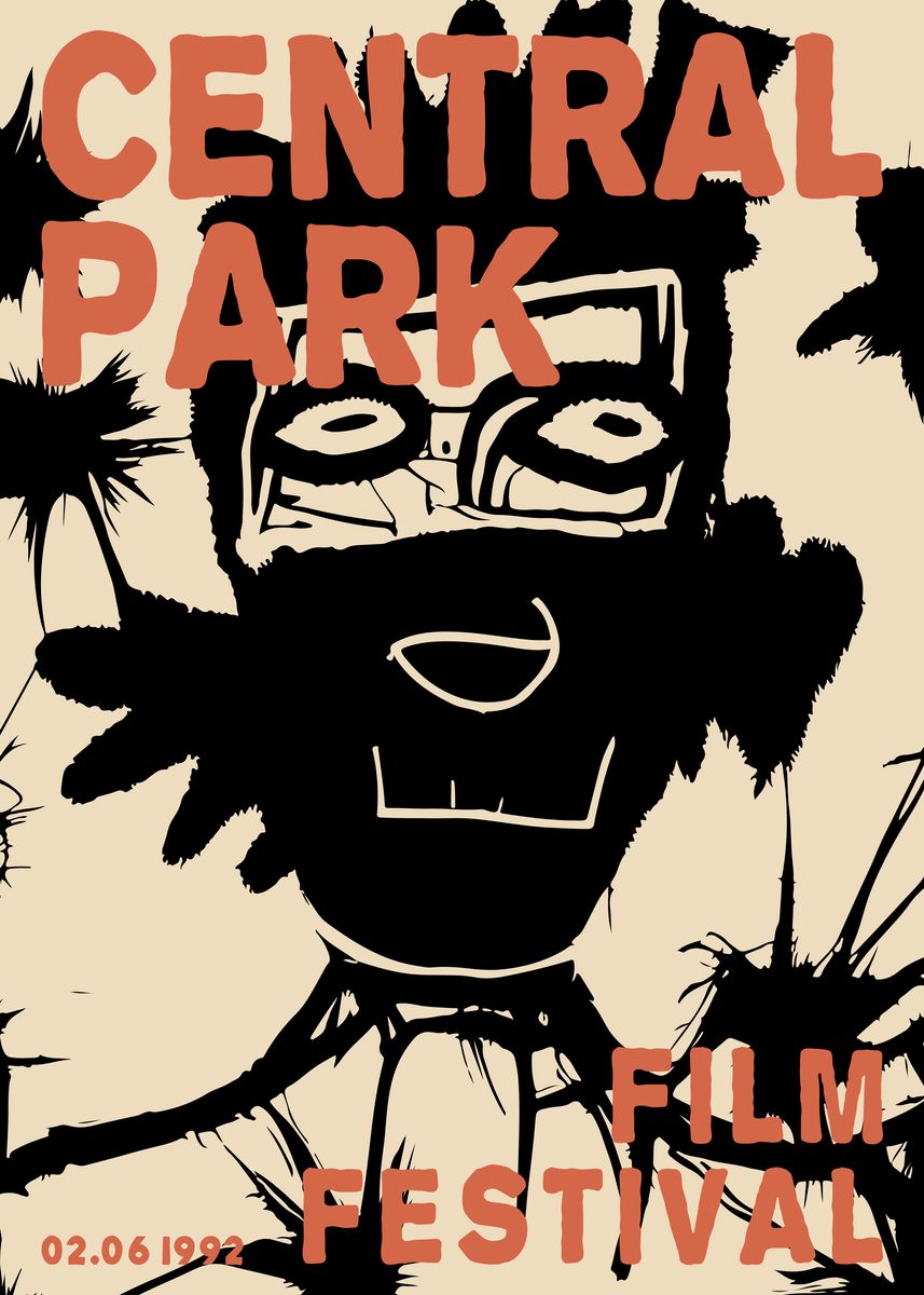 'NYC Film Festival Poster' Poster, picture, metal print, paint by BluePinkPanther | Displate