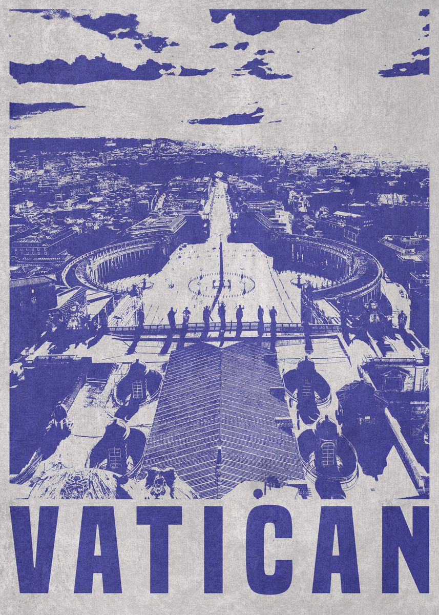 'Vatican' Poster by denvector | Displate