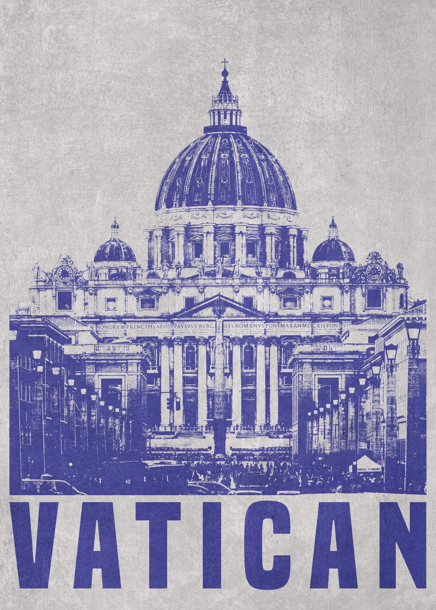 'Vatican' Poster by denvector | Displate
