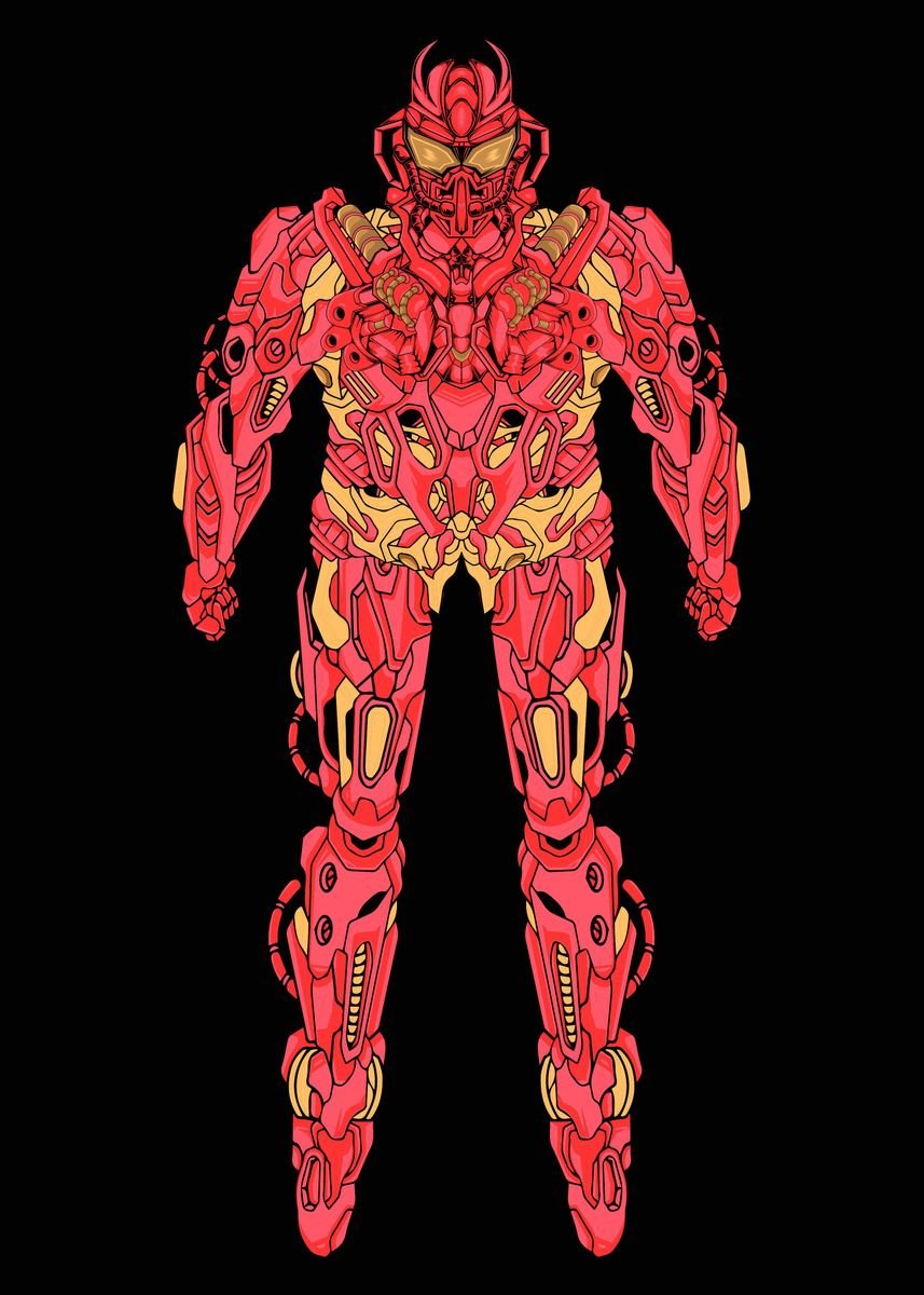 'Mecha body robot' Poster, picture, metal print, paint by Lloyd Studio ...