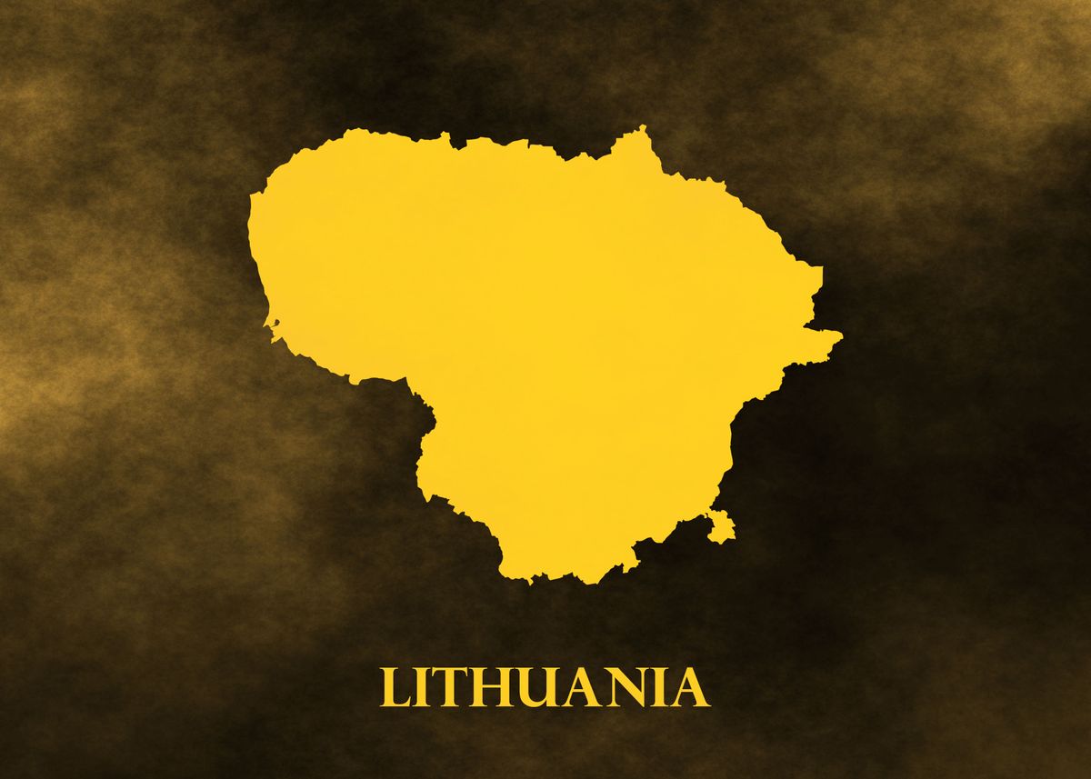 'Lithuania ' Poster by Eng Hadoool | Displate
