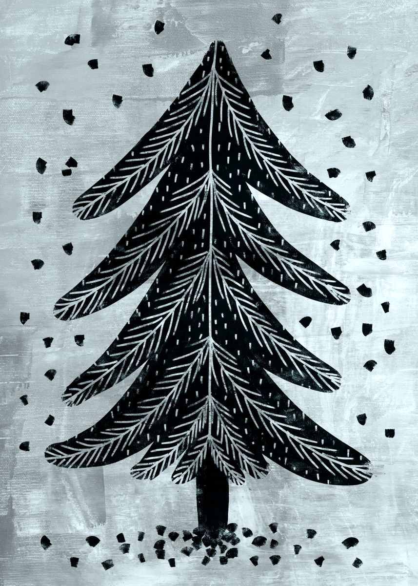 'Pine Tree' Poster, picture, metal print, paint by World Class Photos ...