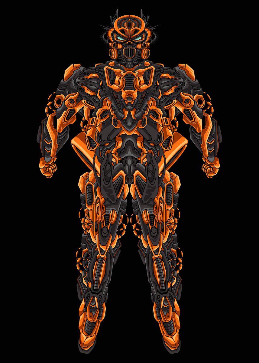 'Mecha body robot' Poster, picture, metal print, paint by Lloyd Studio ...