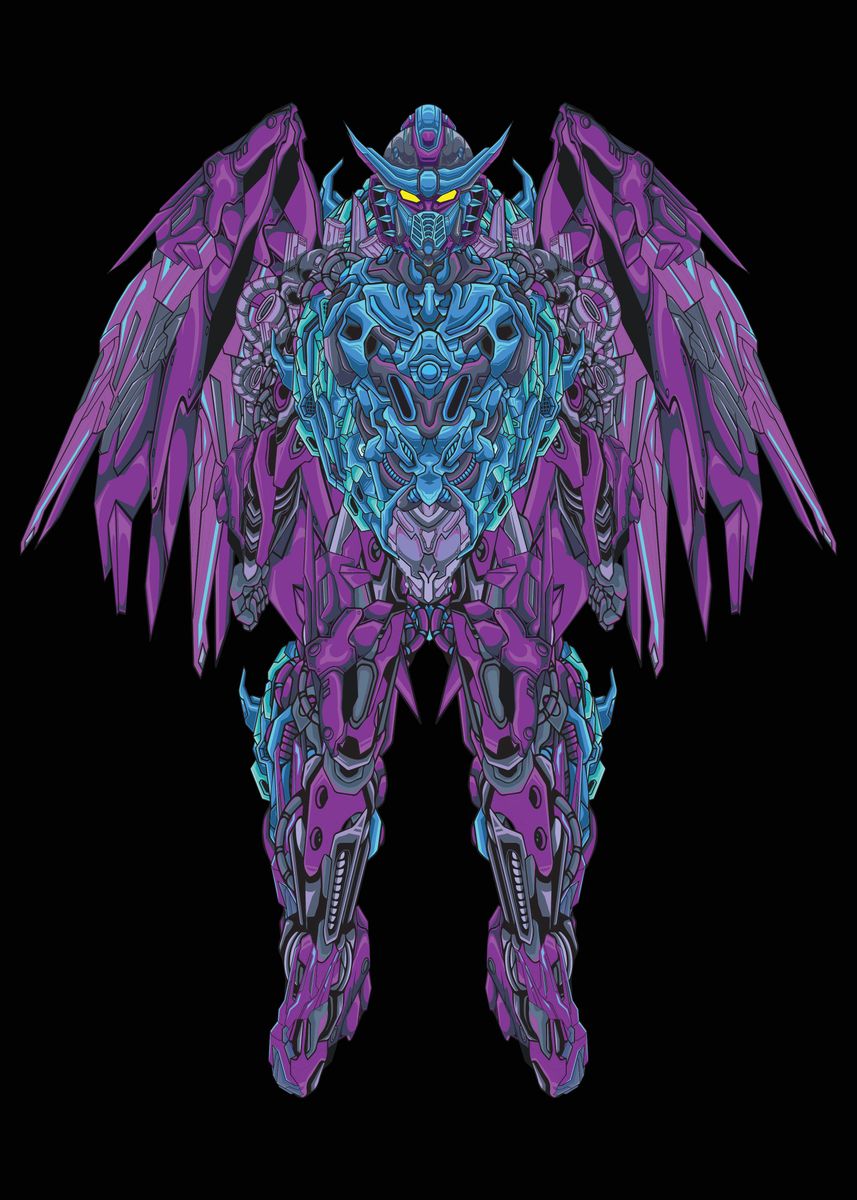 'Mecha body robot' Poster, picture, metal print, paint by Lloyd Studio ...