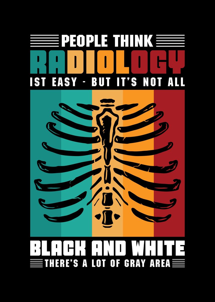 'X Ray Radiology' Poster, picture, metal print, paint by Sebastian ...