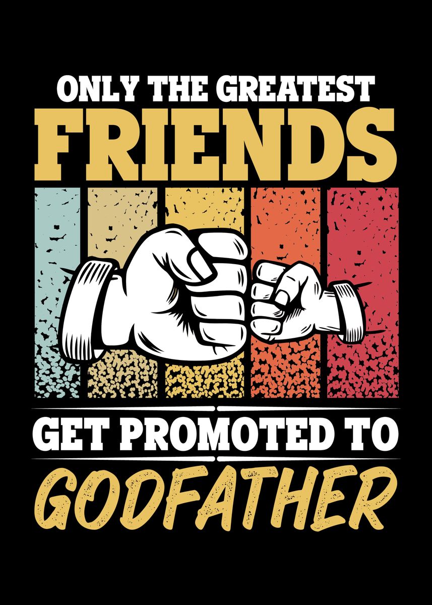 'The Best Friends Get' Poster, picture, metal print, paint by ...