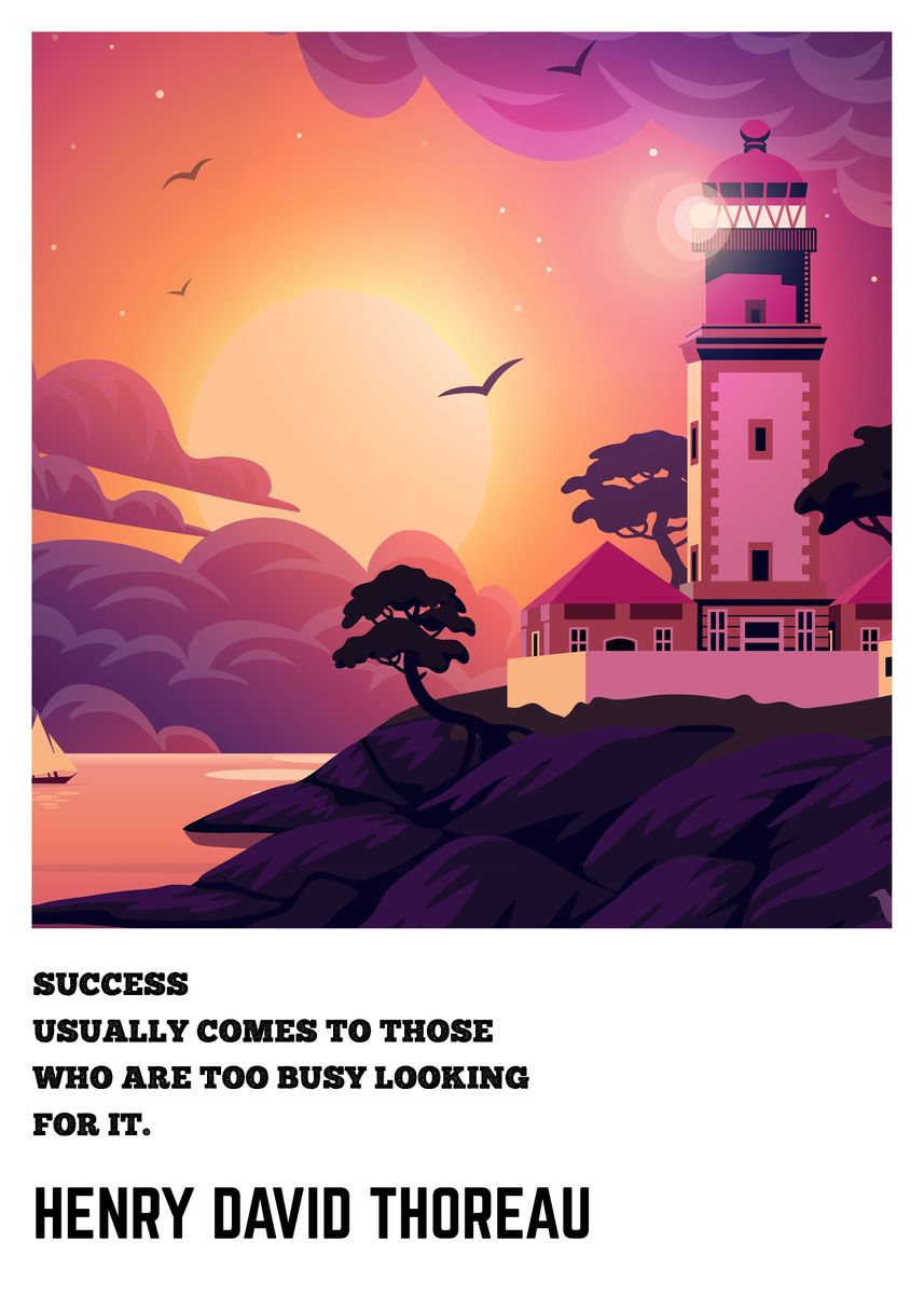 'Henry David Thoreau' Poster, picture, metal print, paint by kun bin ...