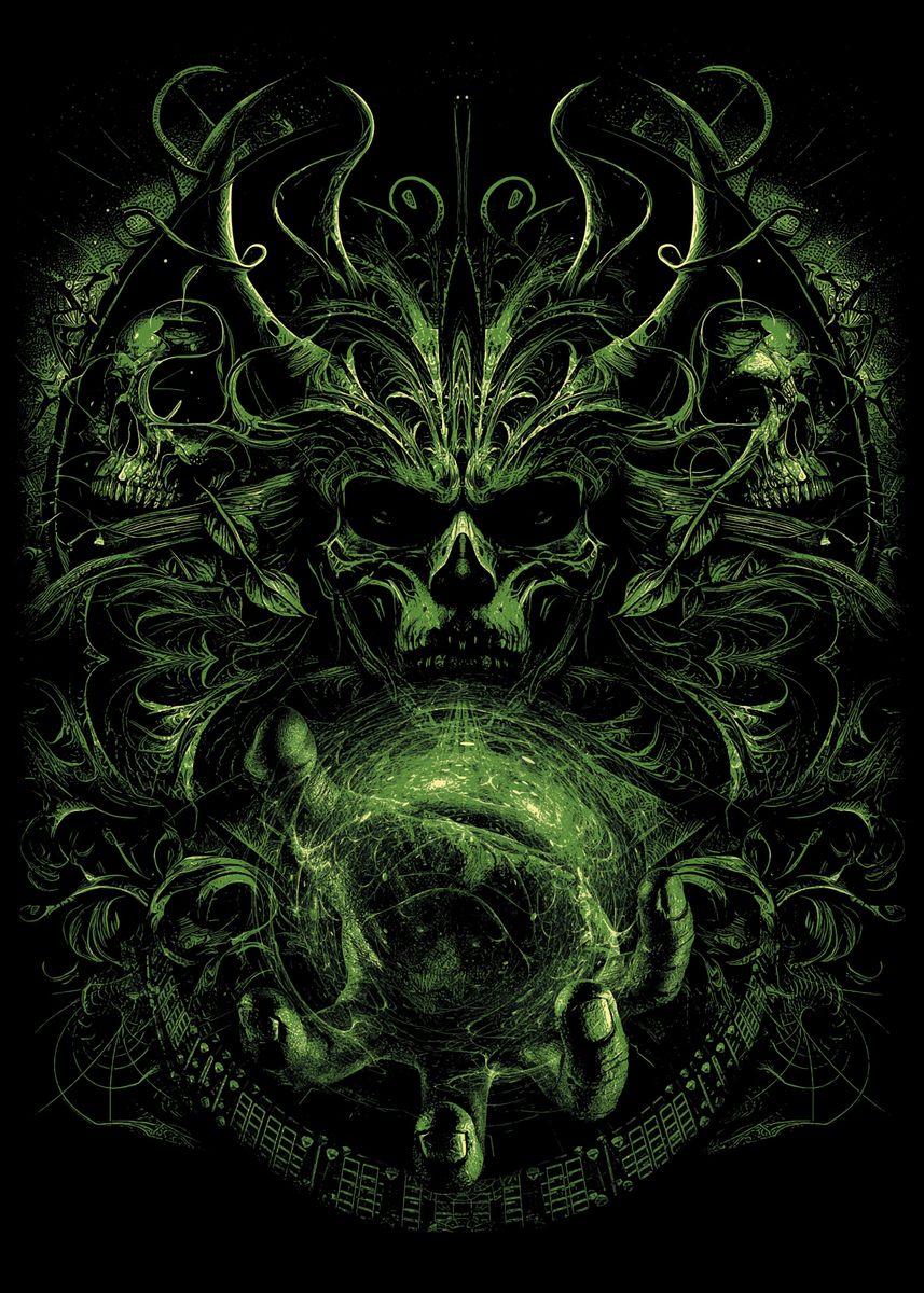 'Indian Wizard' Poster, picture, metal print, paint by Diego Gedoz de ...