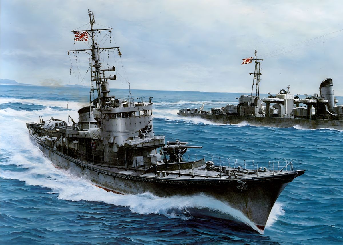 'Warship' Poster by World War | Displate