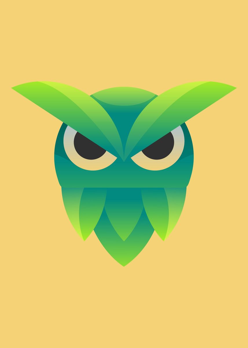 'Gradient Animal 3' Poster, picture, metal print, paint by My Legion ...