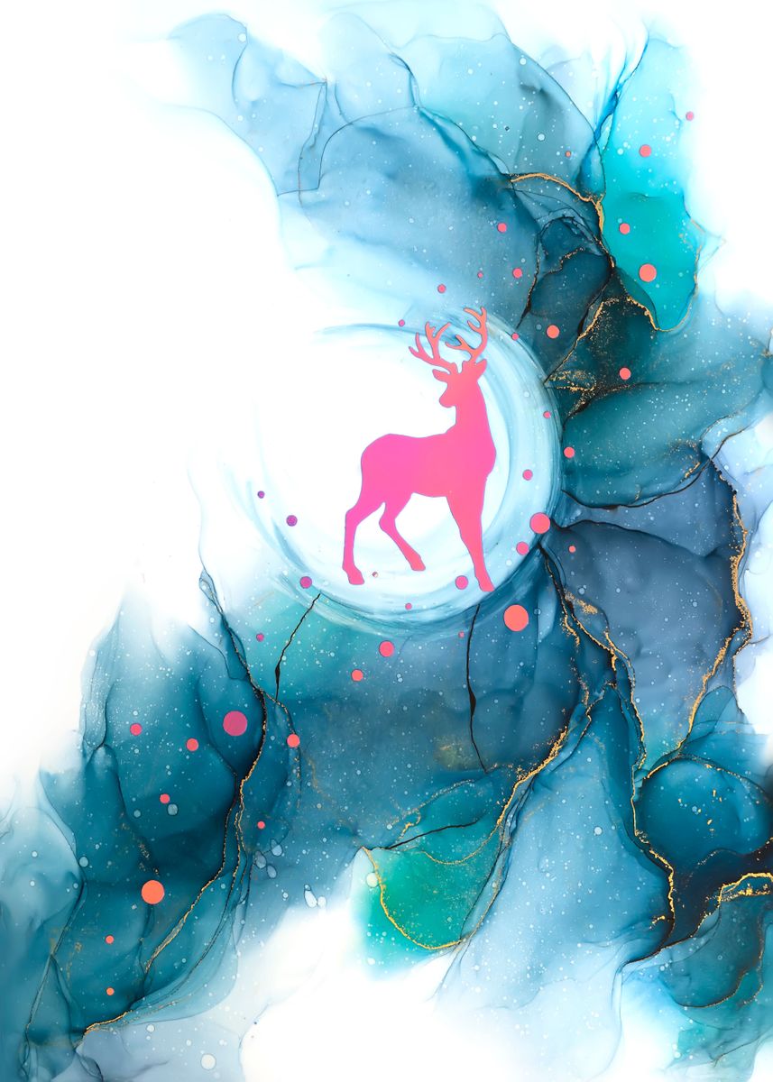 'Merry Dancer' Poster by Olga Rogovets | Displate