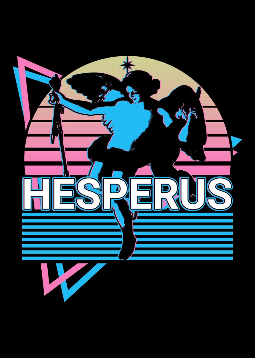 'Hesperus Greek God Ancient' Poster, picture, metal print, paint by ...