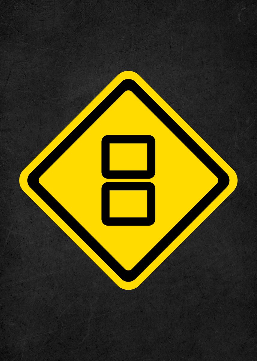 'ssb road sign' Poster, picture, metal print, paint by Bestselling cool ...