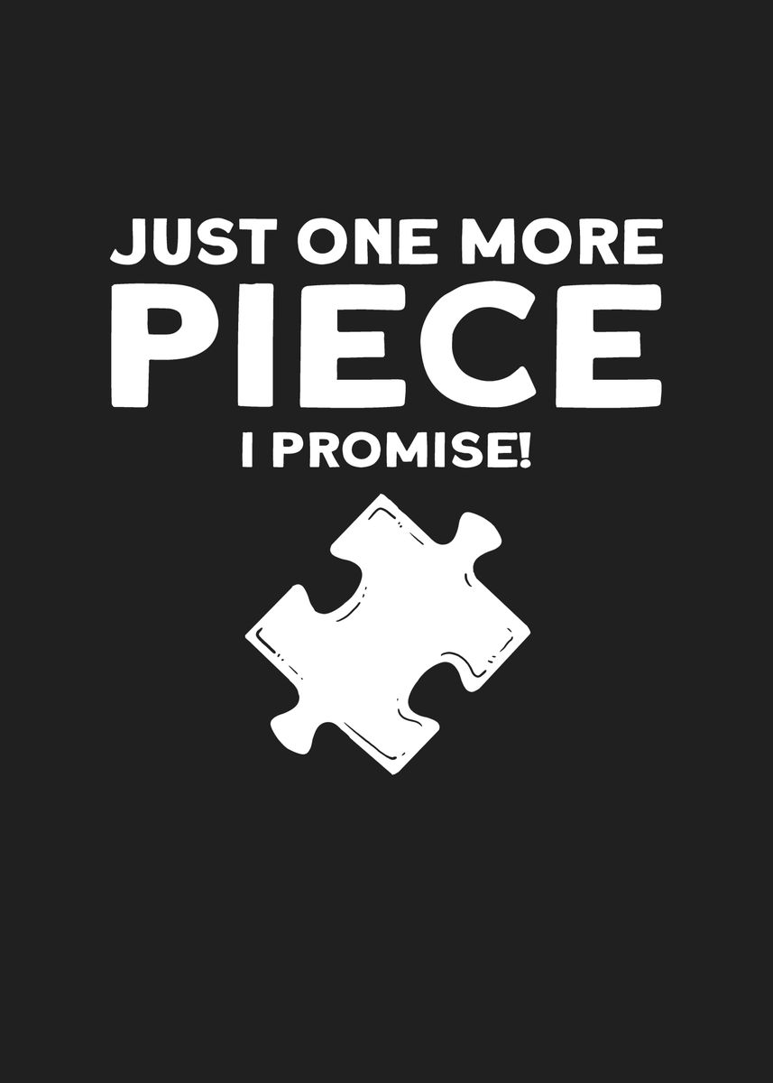 'Puzzler Fans Motif Jigsaw' Poster, picture, metal print, paint by ...