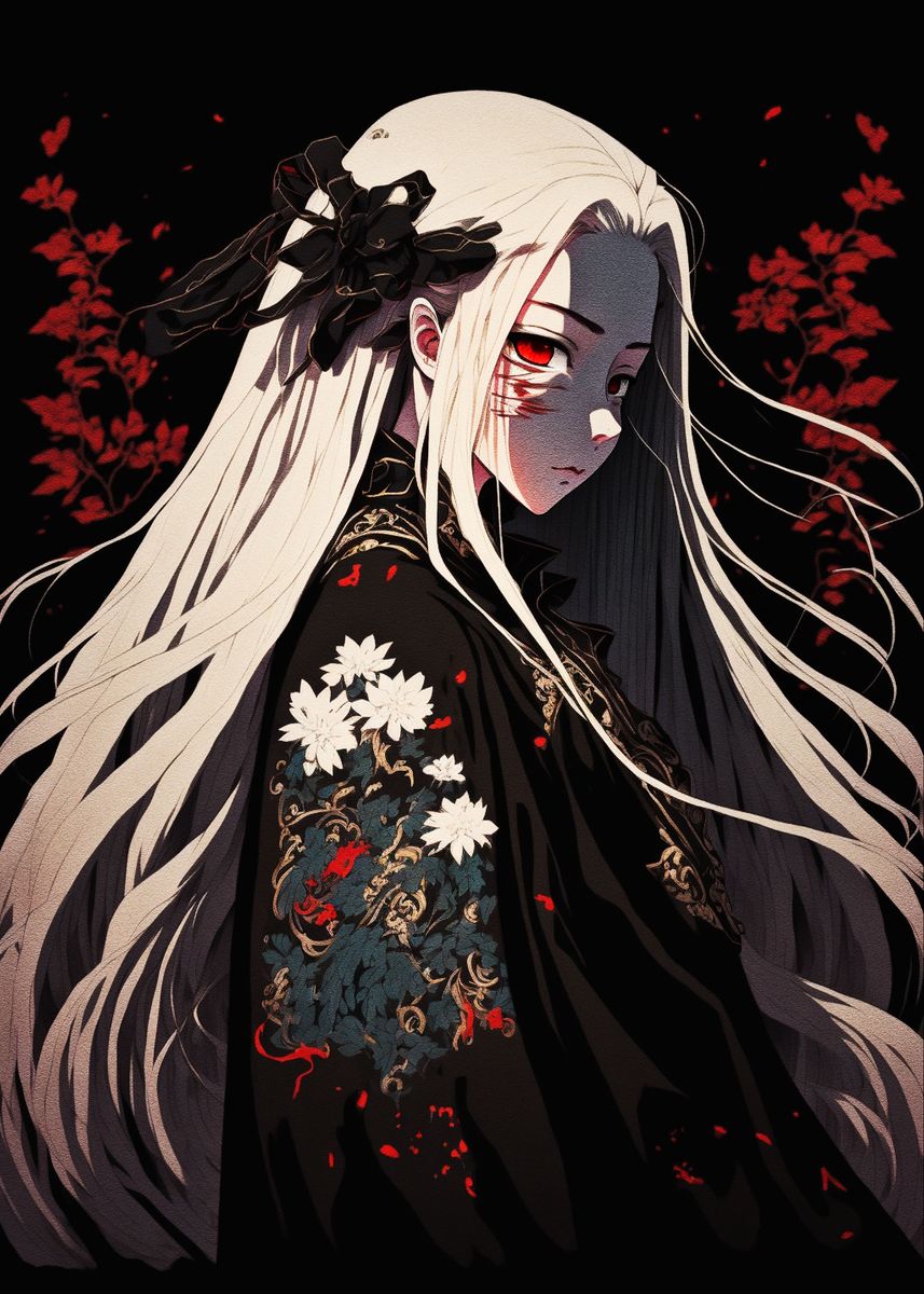 'Female demon' Poster, picture, metal print, paint by Muh Asdar | Displate