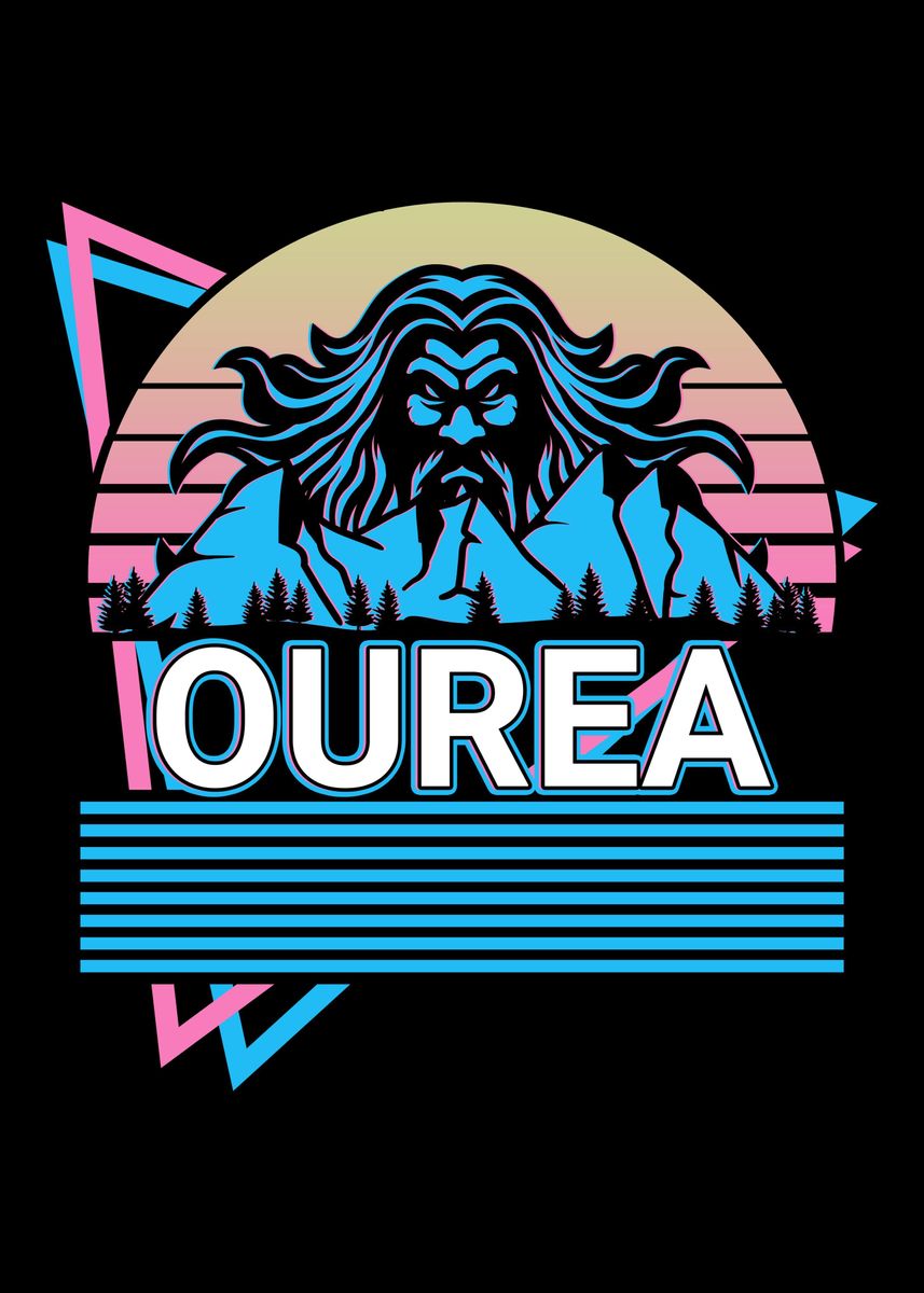 'Ourea Greek God Ancient Gr' Poster by AestheticAlex | Displate