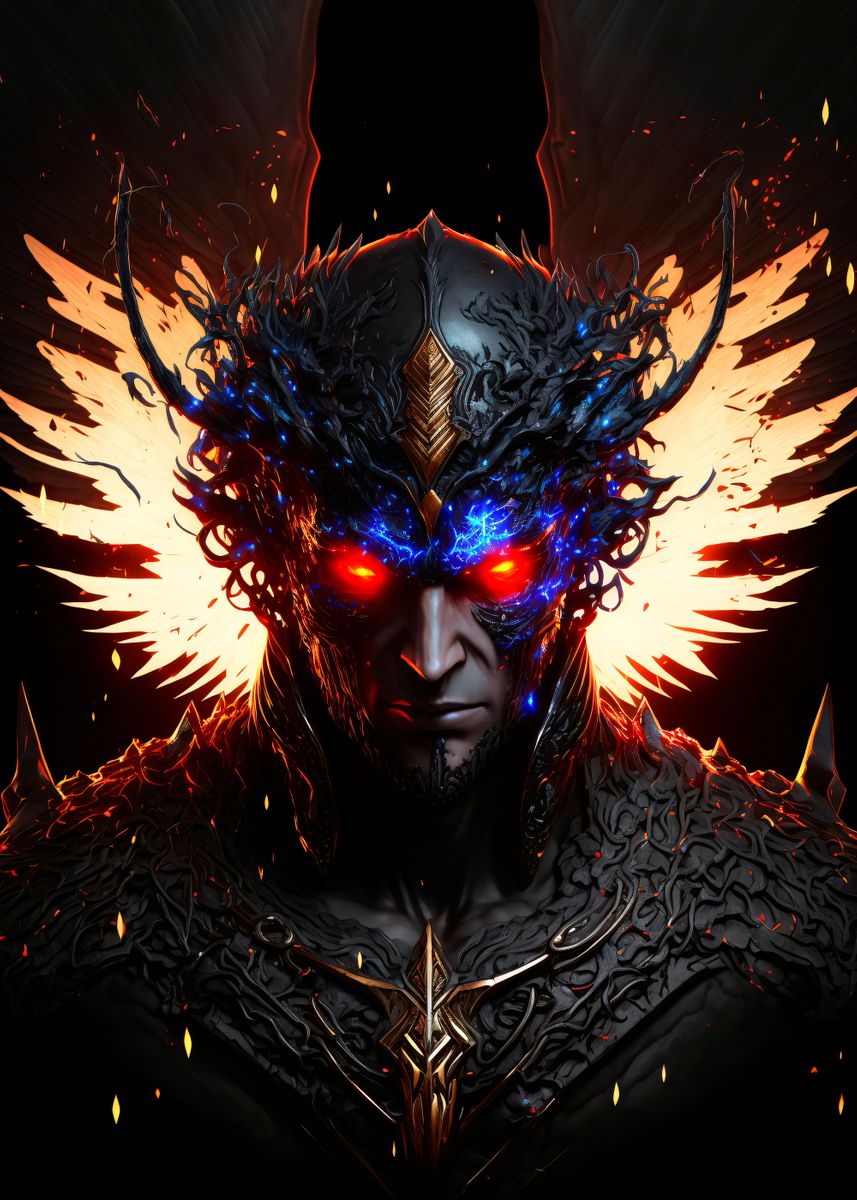 'Angel Warrior 01' Poster by Tim | Displate