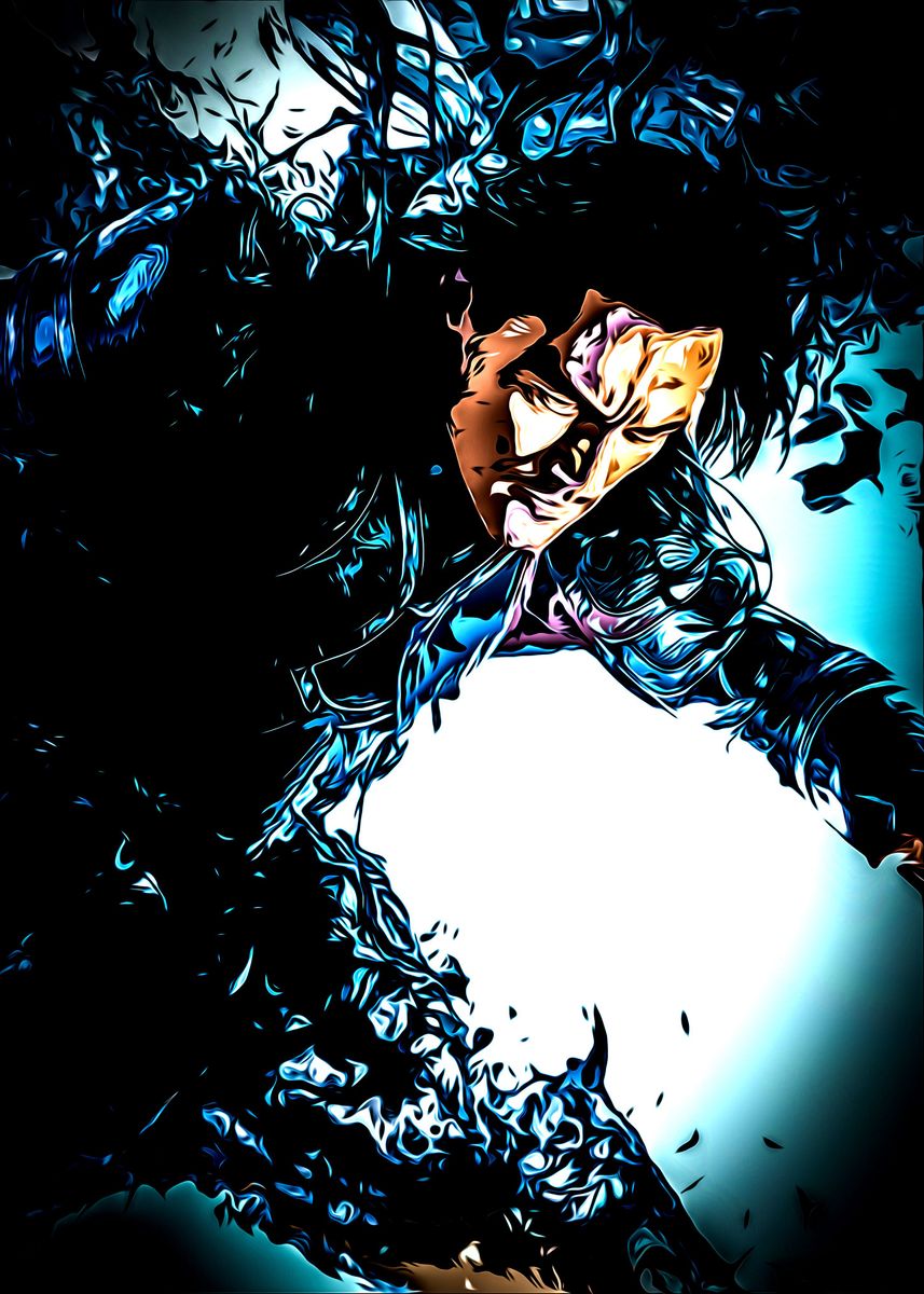 'Hunter Vampire' Poster, picture, metal print, paint by ANDRE MCKAY ...