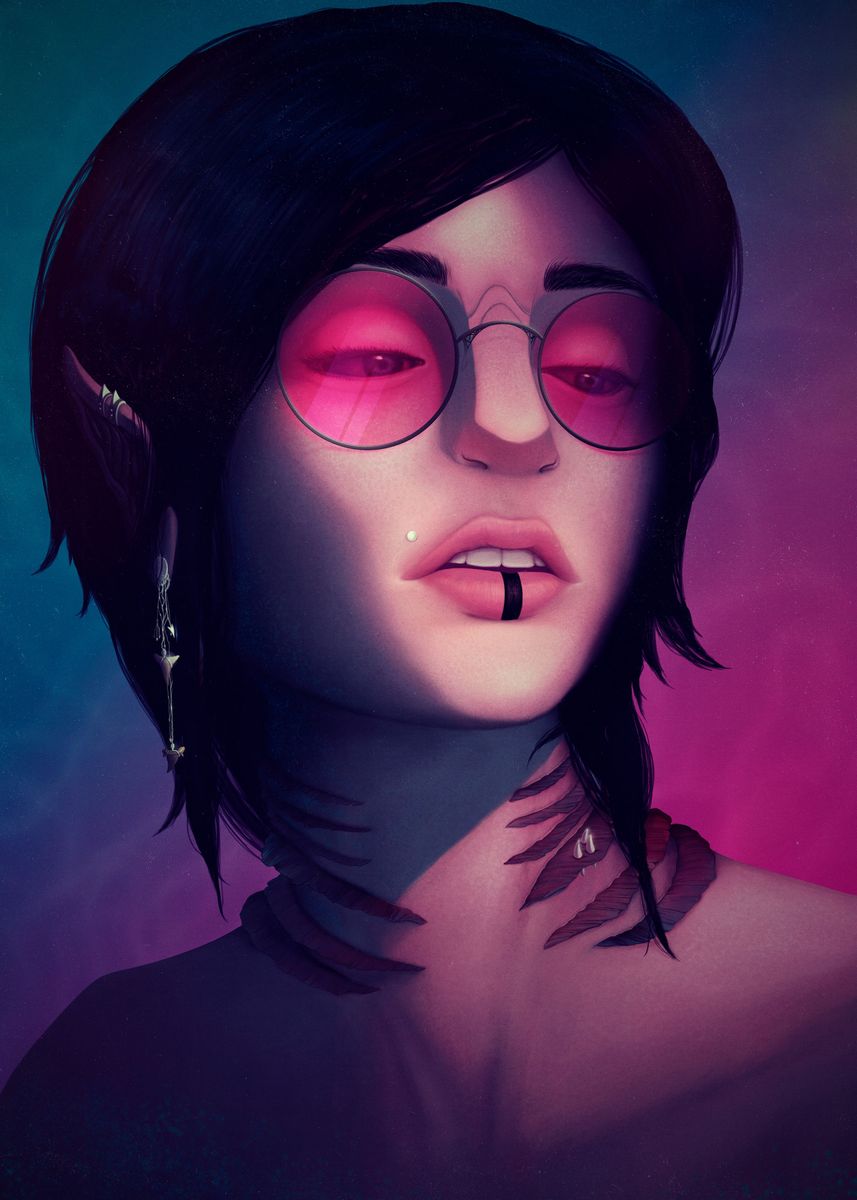 'Sirens Celia' Poster by Himansu Perera | Displate