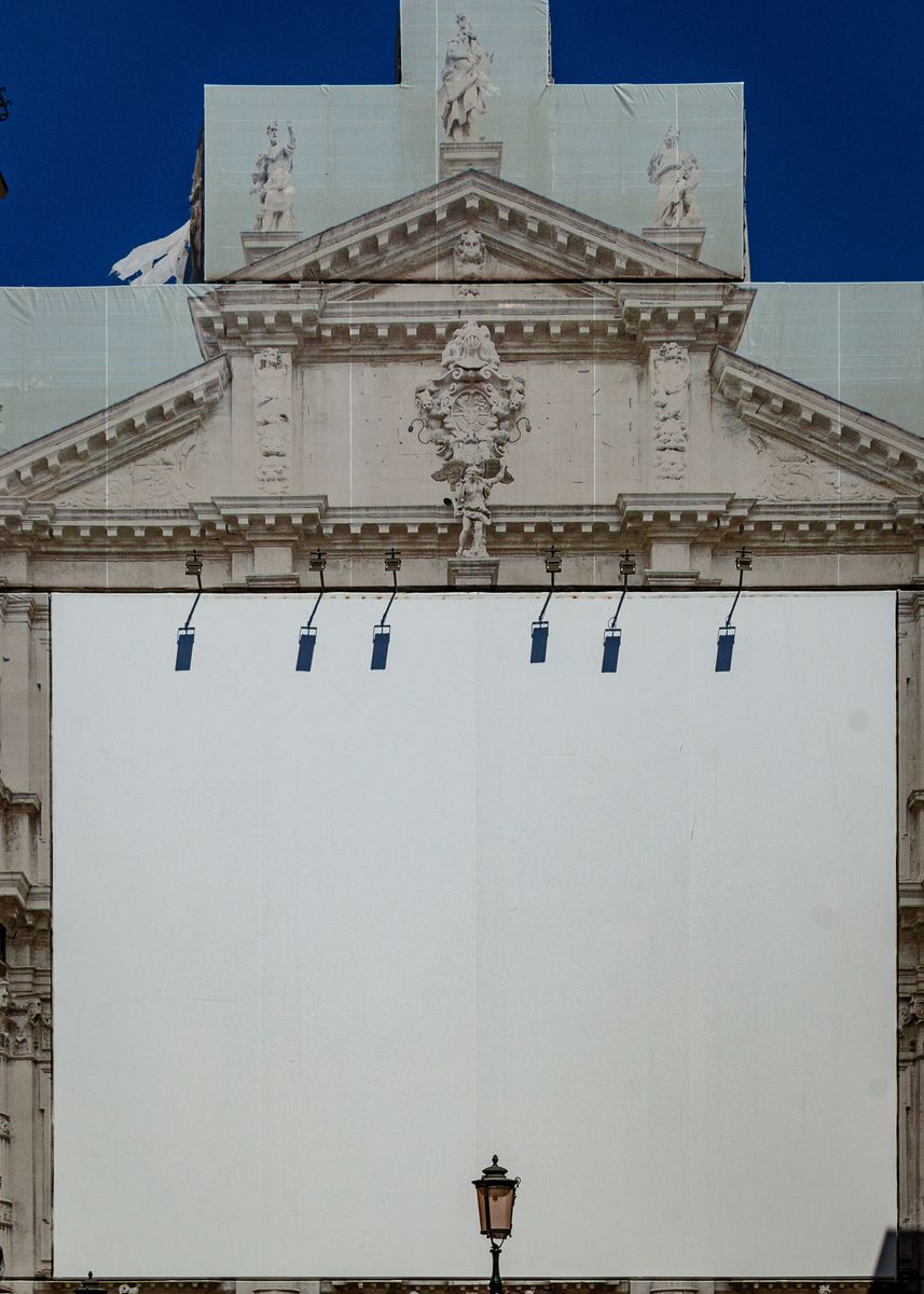 'False Facade II' Poster, picture, metal print, paint by Marco Moroni ...