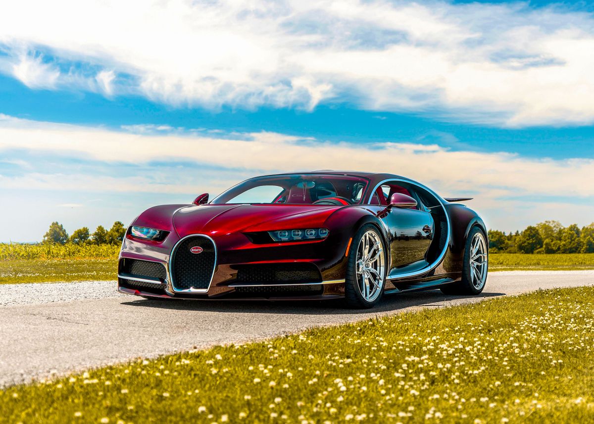 'Bugatti Chiron' Poster by Monster Car | Displate