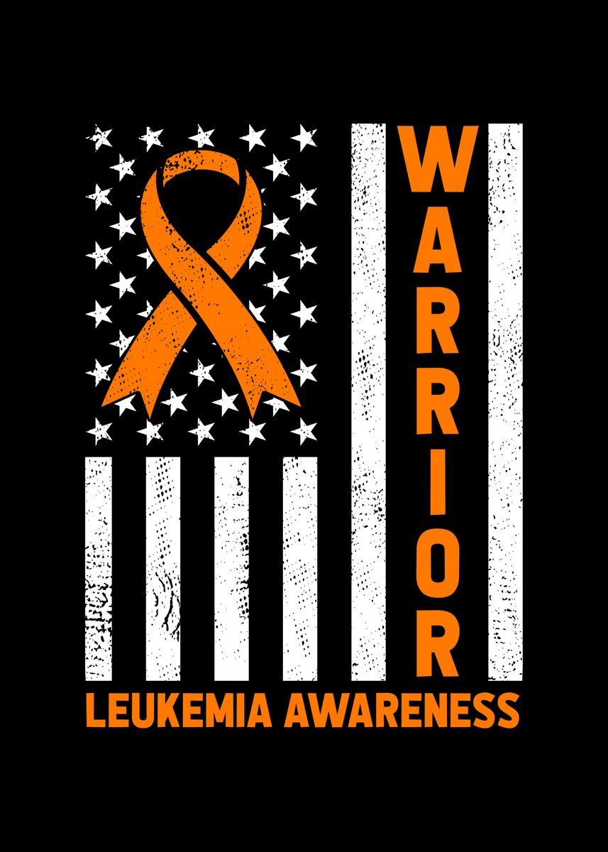 'Leukemia Cancer Awareness' Poster, picture, metal print, paint by ...