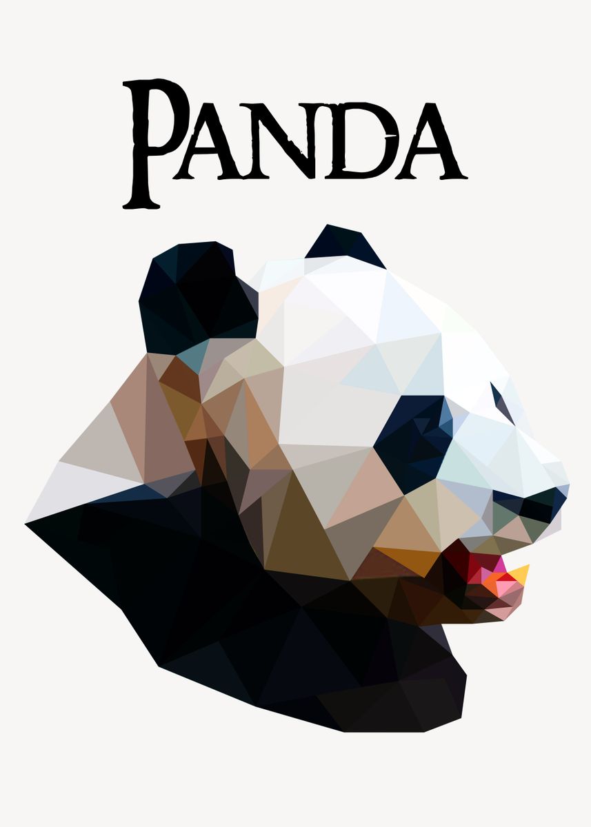 'Panda' Poster by Dare Neil | Displate