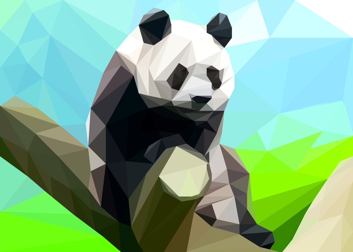 'Panda' Poster by Dare Neil | Displate